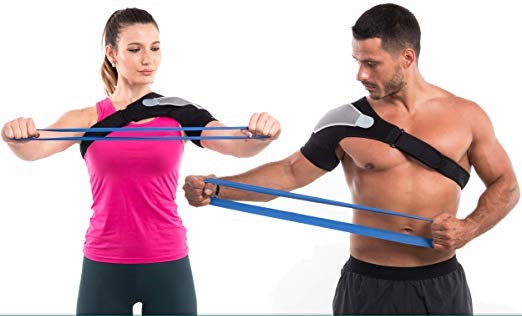 Shoulder Brace for Rotator Cuff Pain Support Compression Sleeve Sling ...