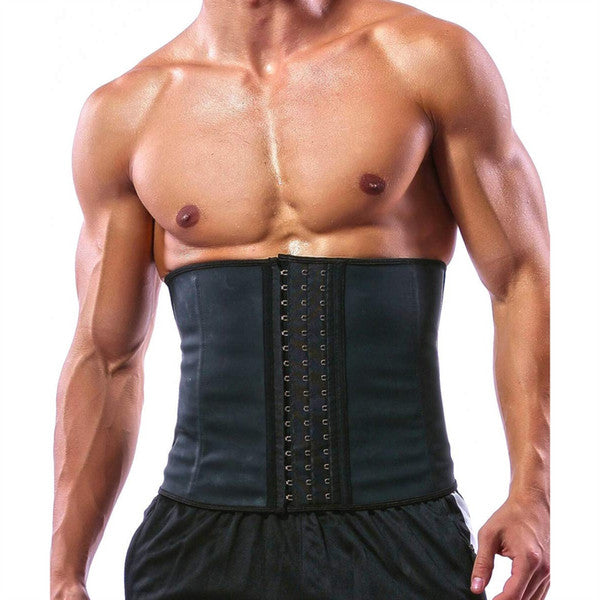 Slimming Waist Trainer for Men Fat Burn Stomach Weight Loss Shaper ...