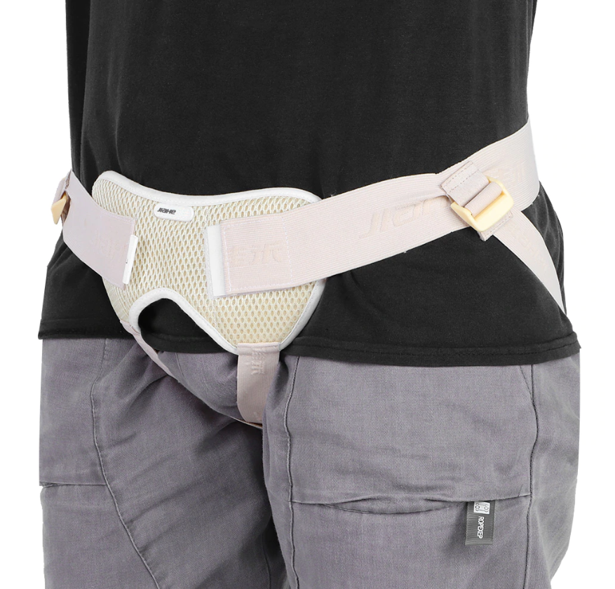 Inguinal Hernia Belt Adjustable Truss Groin Support With Pressure Pads ...