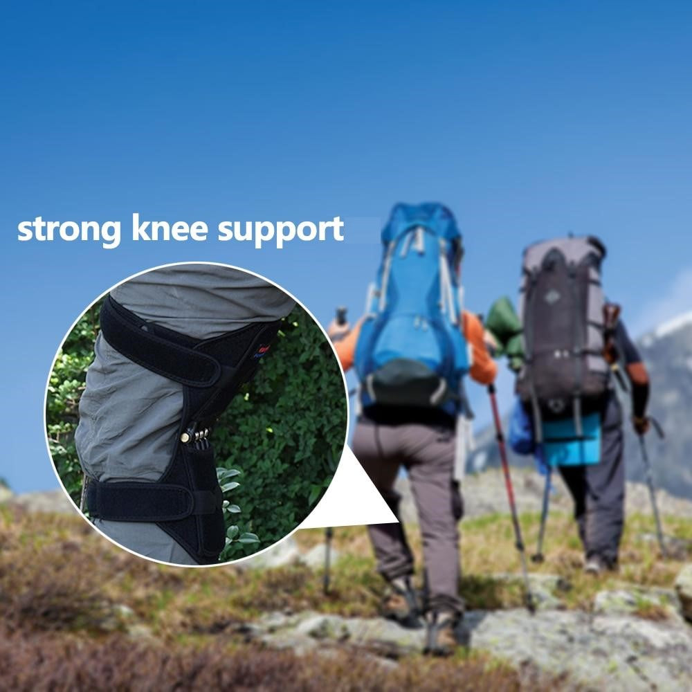 Knee Support Spring Brace Arthritis Renew Kangaroo Unloader Power Lift ...