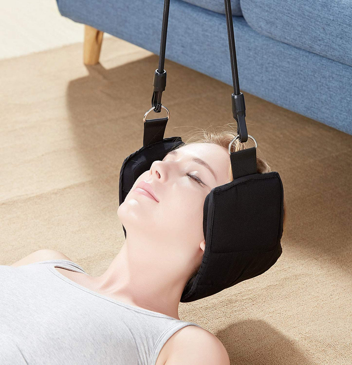 Neck Hammock Cervical Traction Device - Natural & Effective Pain Relie ...
