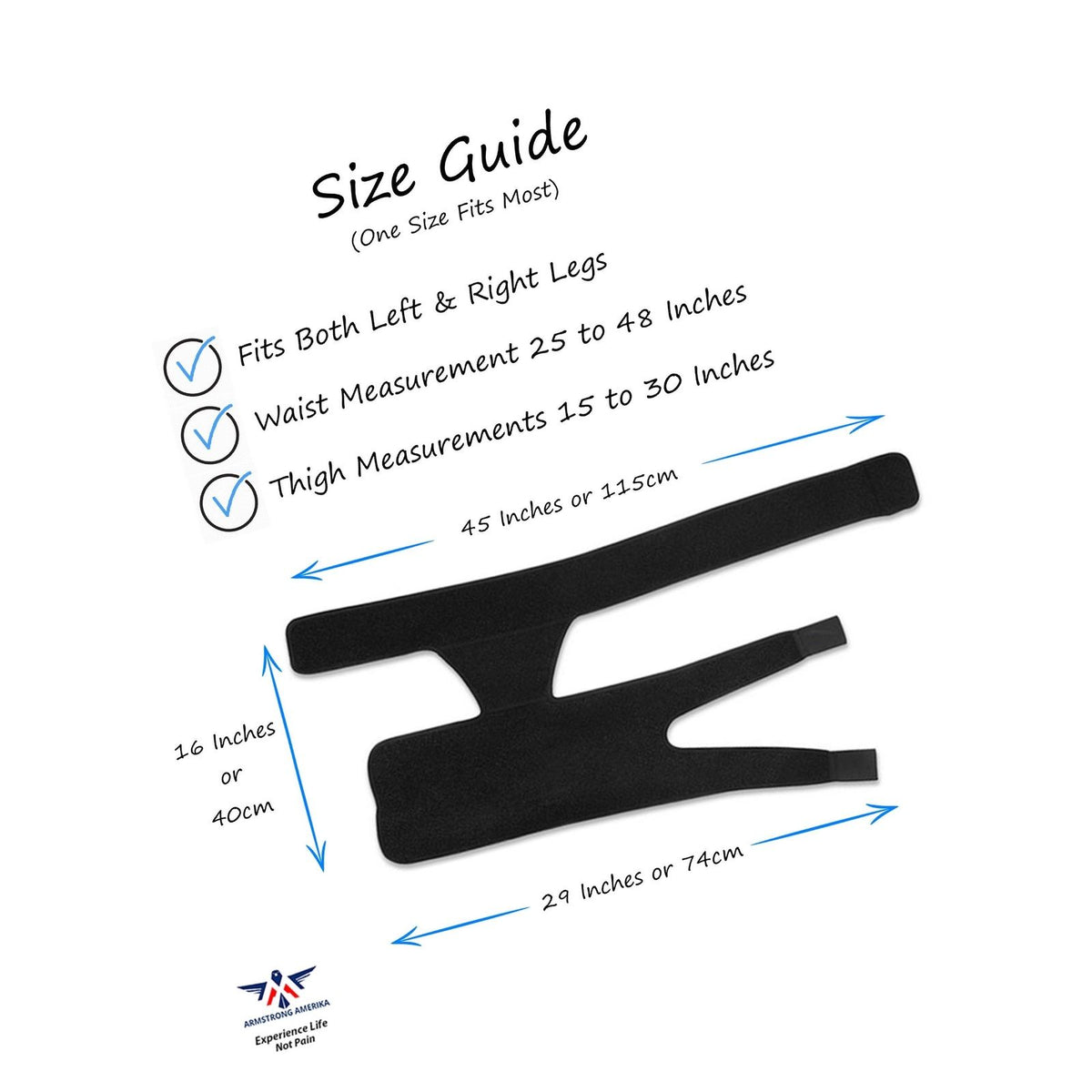 Hip Flexor, Groin & Thigh Compression Brace - Hamstring & Quad Strains ...