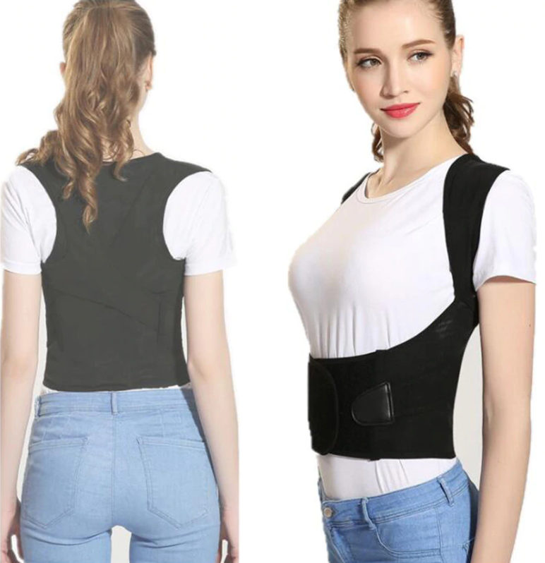 Supportive Back Brace Shoulder Posture Lower Back Support for Women ...